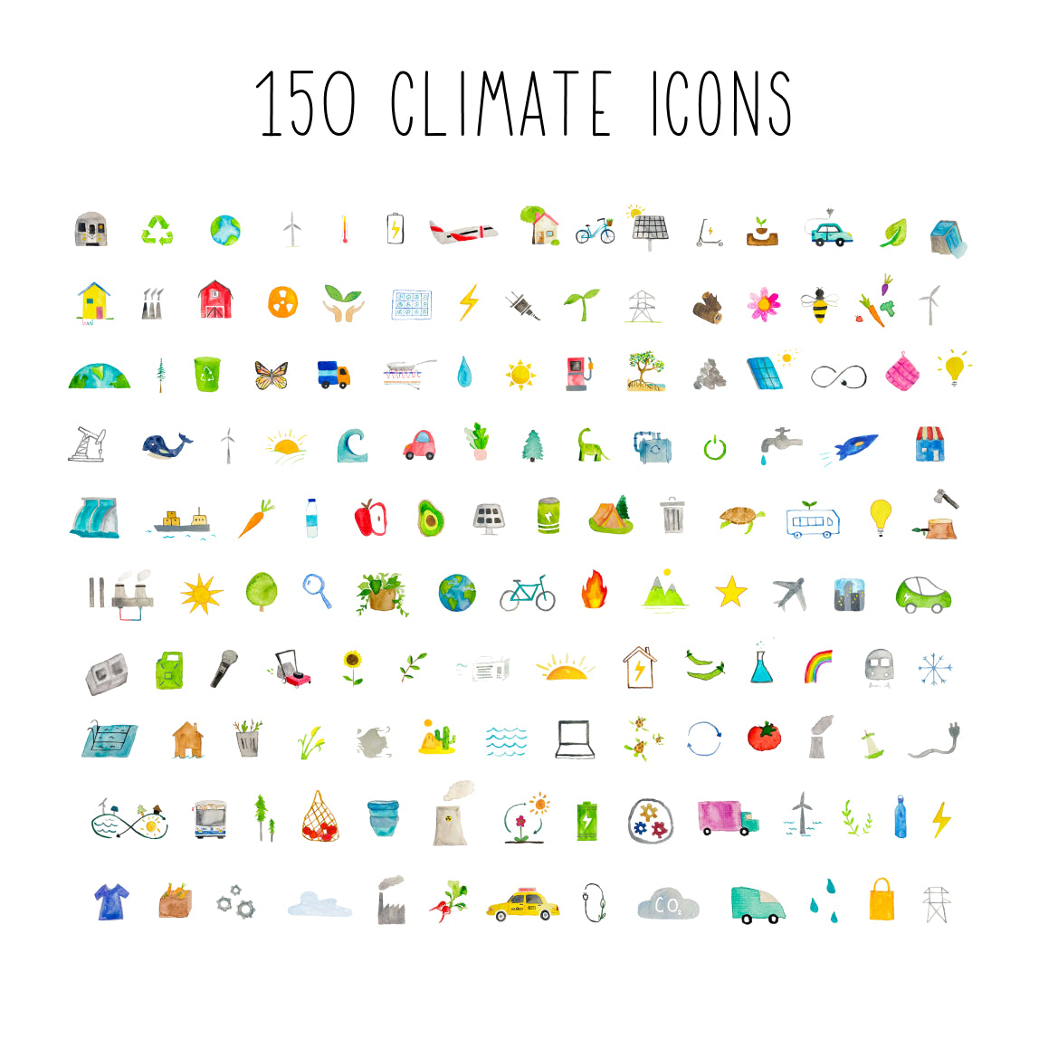 Climate Icon Pack – nicolekelner